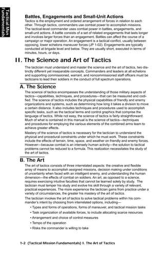 The art of tactics (1) | PDF