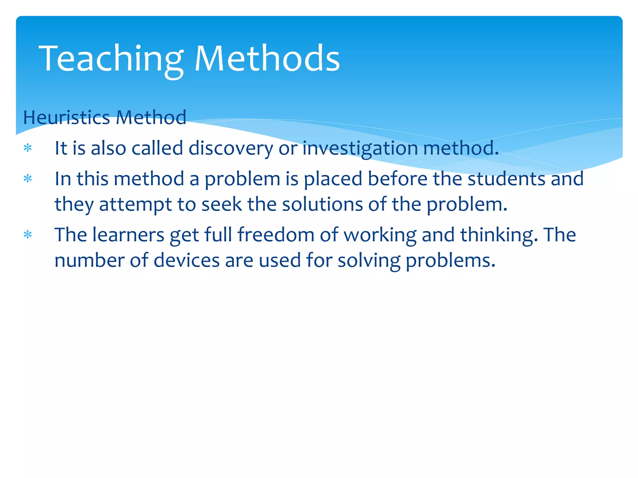 The art of teaching | PPTX