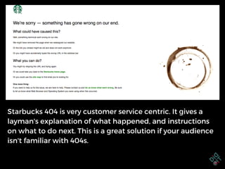 The Art of the 404 Error Page | PPT