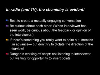 The Art of the Interview | PPT