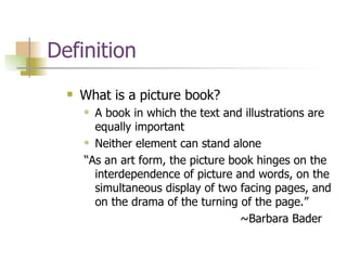 The Art Of The Picture Book | PPT