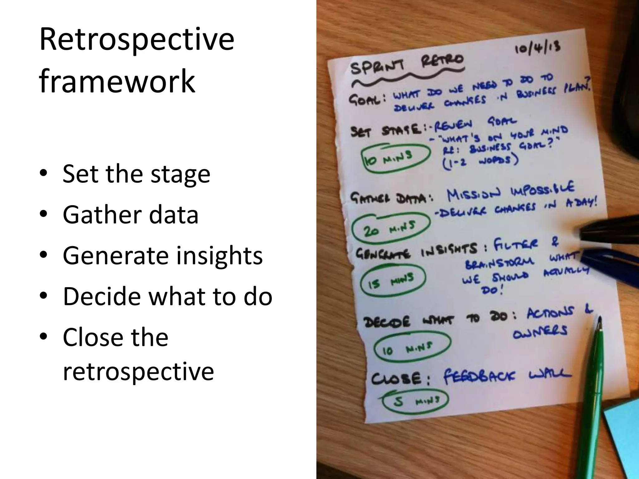The Art of the Retrospective: How to run an awesome retrospective ...