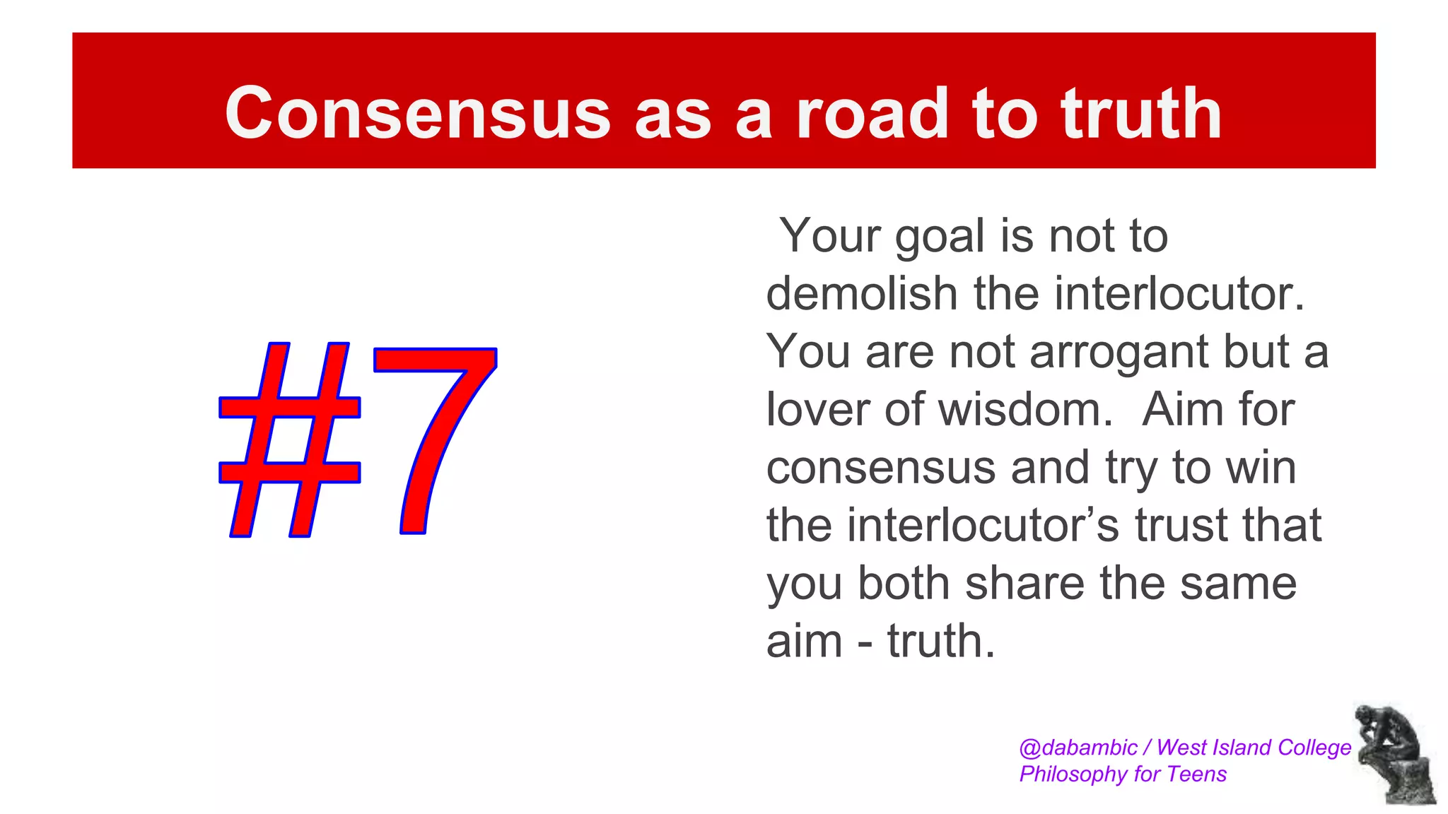 The Art of the Socratic Conversation | PPTX