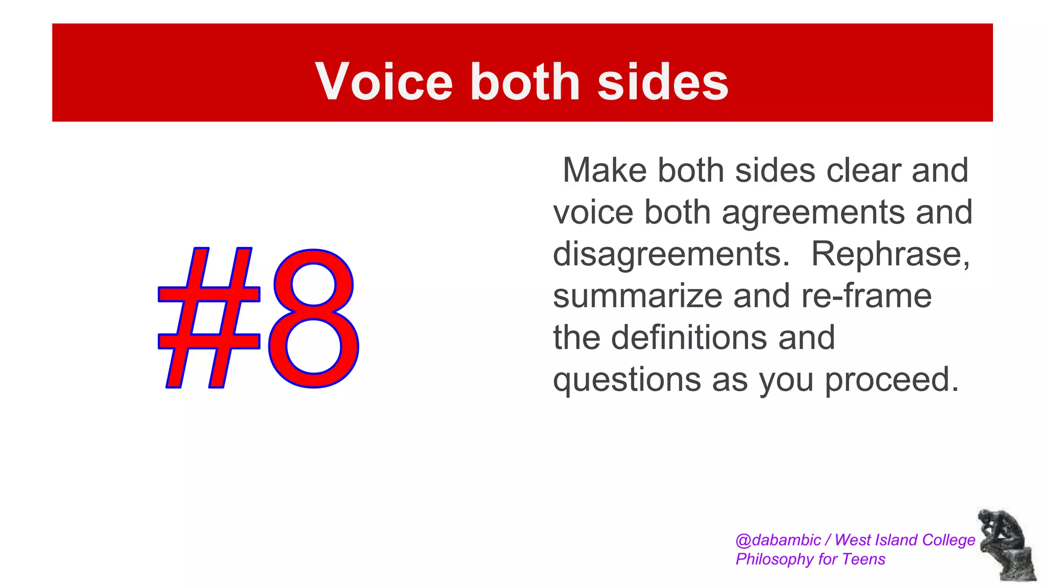 The Art of the Socratic Conversation | PPTX