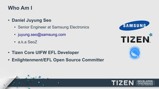 The Art of Tizen UI Theme Technology in Various Profiles | PPT