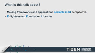 The Art of Tizen UI Theme Technology in Various Profiles | PPT