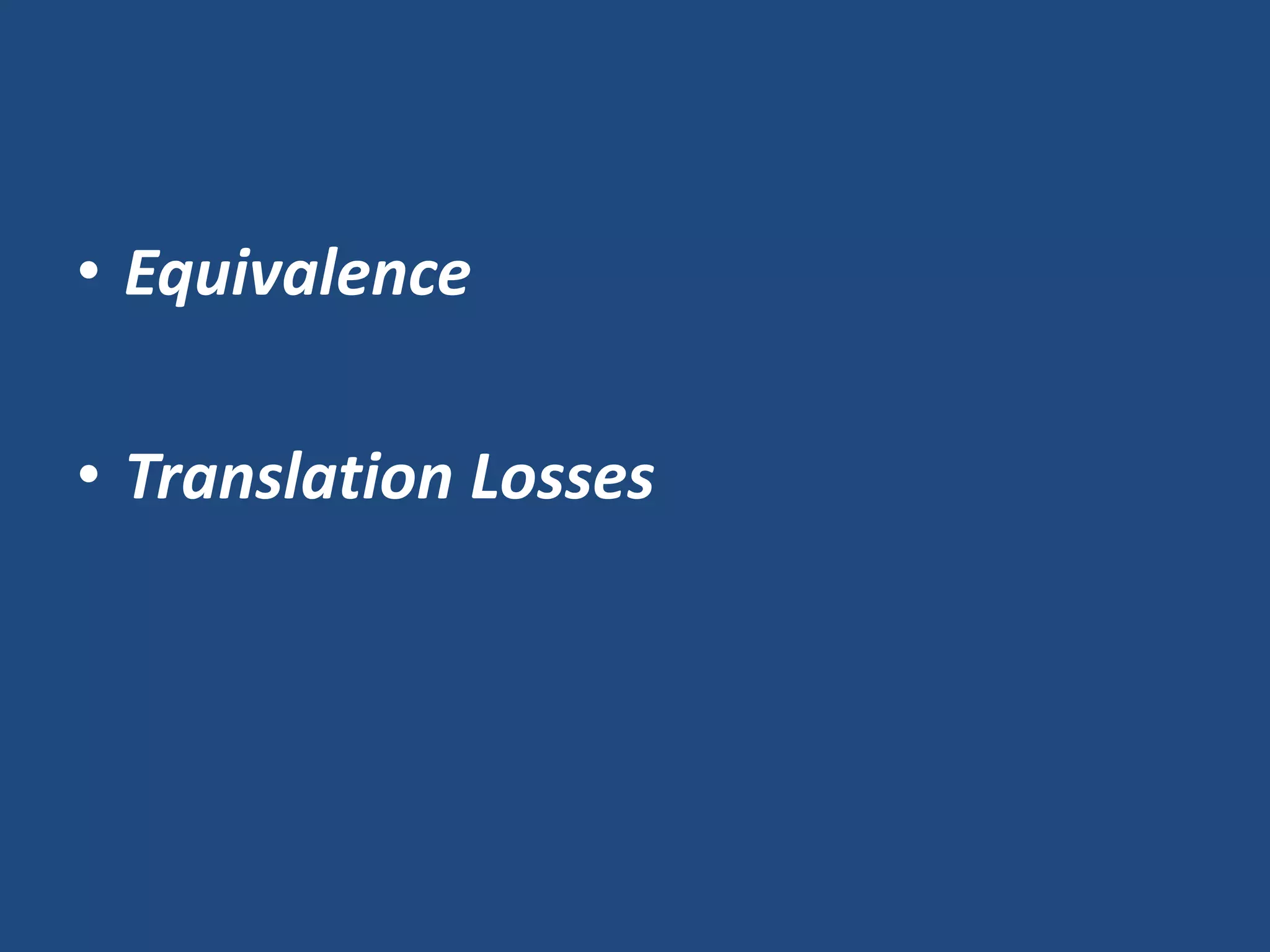 Introduction to Translation | PPT