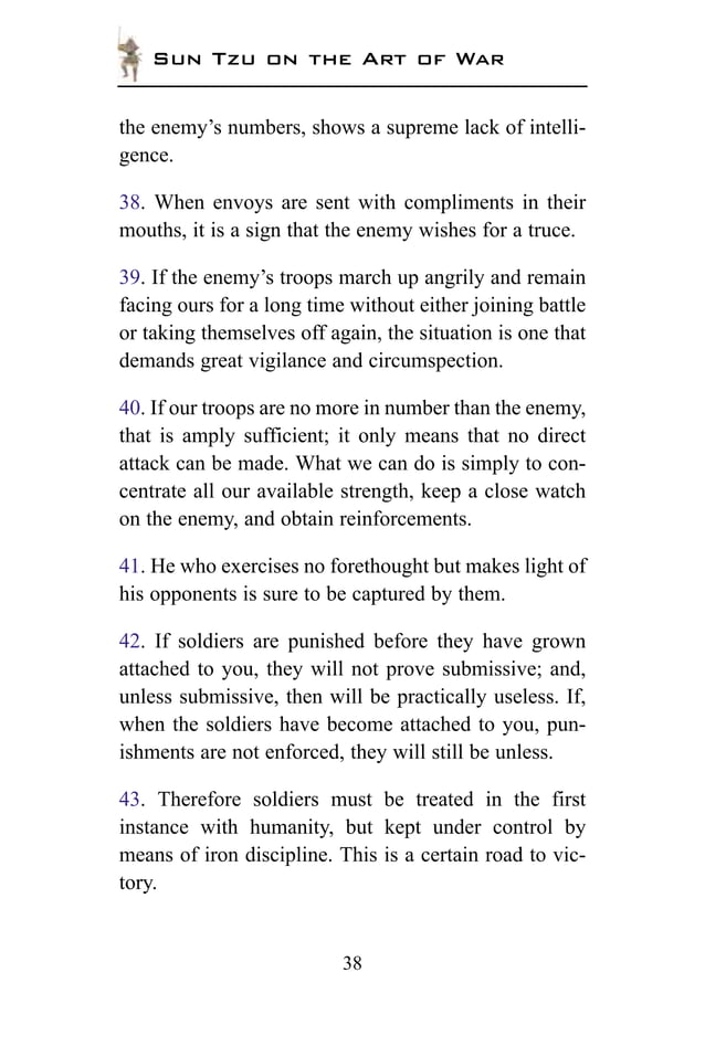 Sun Tzu • Arte da Guerra • The Art of War | PDF