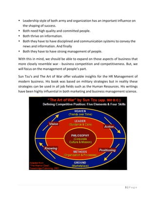 The art of war as hr applications | PDF
