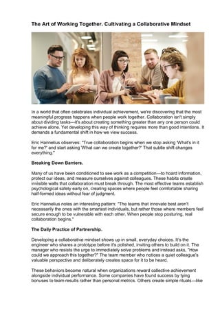 The Art of Working Together. Cultivating a Collaborative Mindset_ZL.pdf