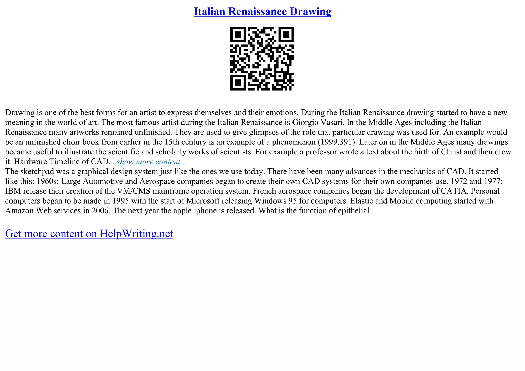 The Arts In Italian Renaissance Essay | PPT