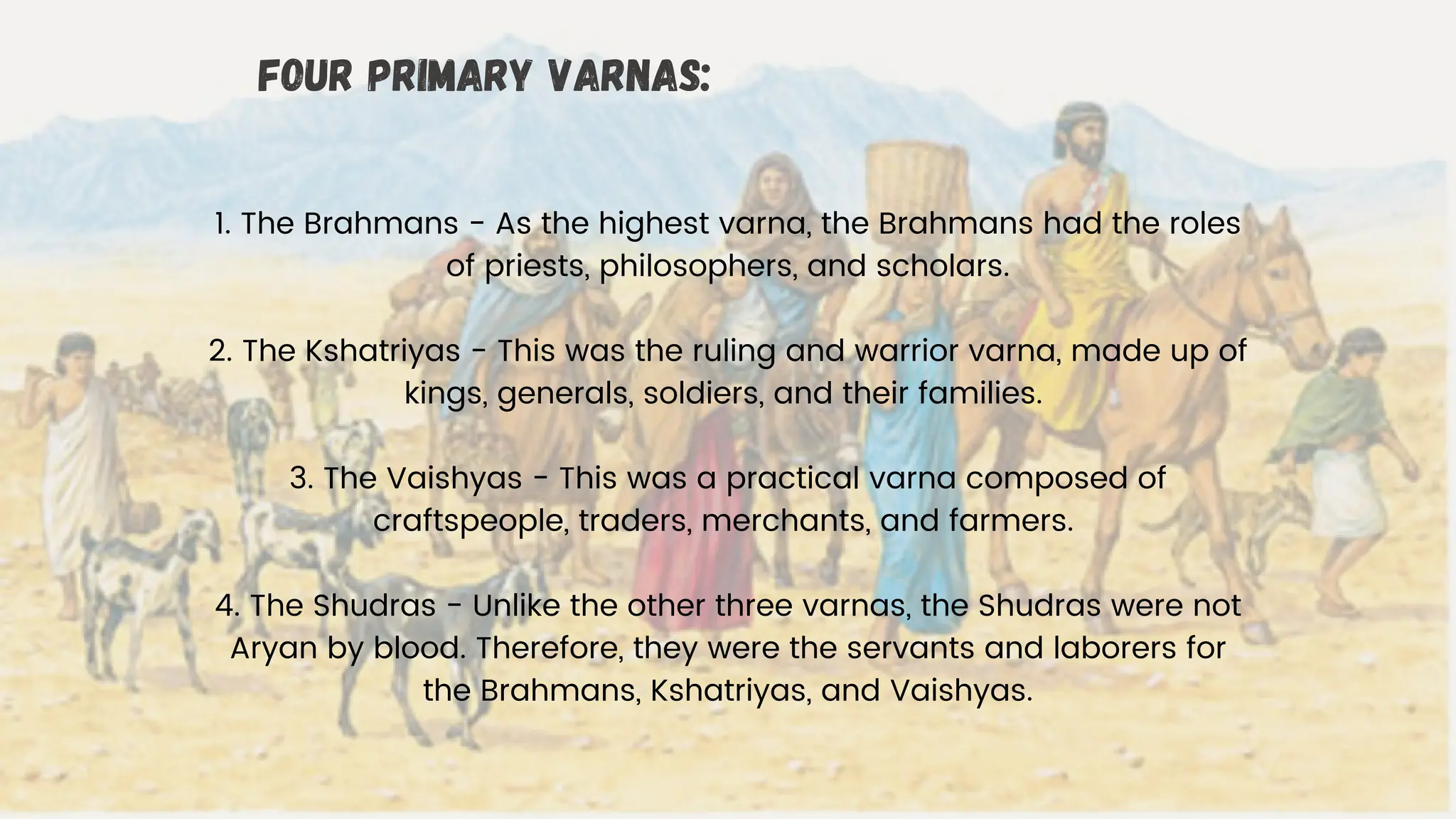 Get To Know The Aryans - World History 2 | PPT