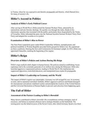 The Ascend and Fall of Hitler A Political Biography .pdf