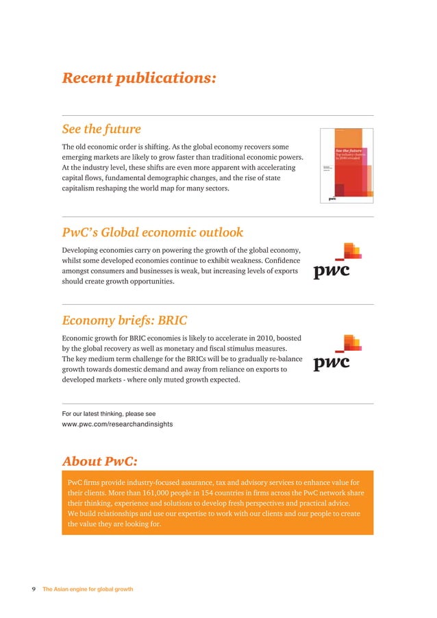 The Asian Engine Pwc | PDF | Currencies | Economy