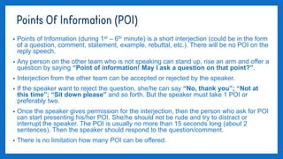The asian parliamentary format | PDF