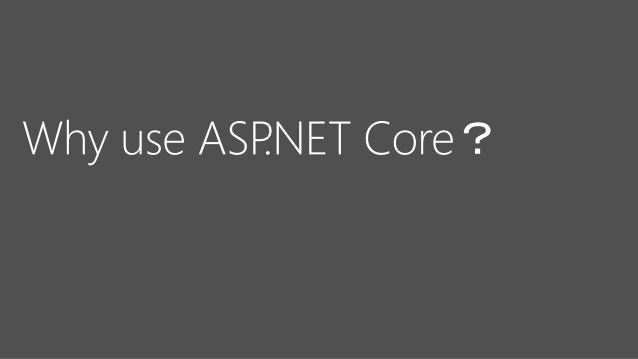 一個 Aspnet Core 21 開發指南
