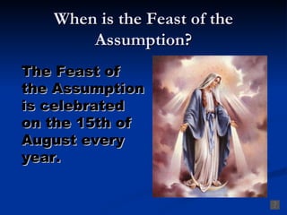 The Assumption of Mary | PPT