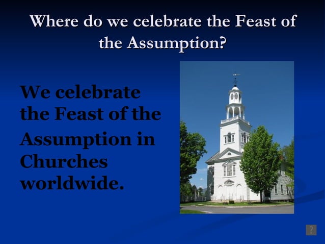 The Assumption of Mary | PPT | Christianity | Religion & Spirituality