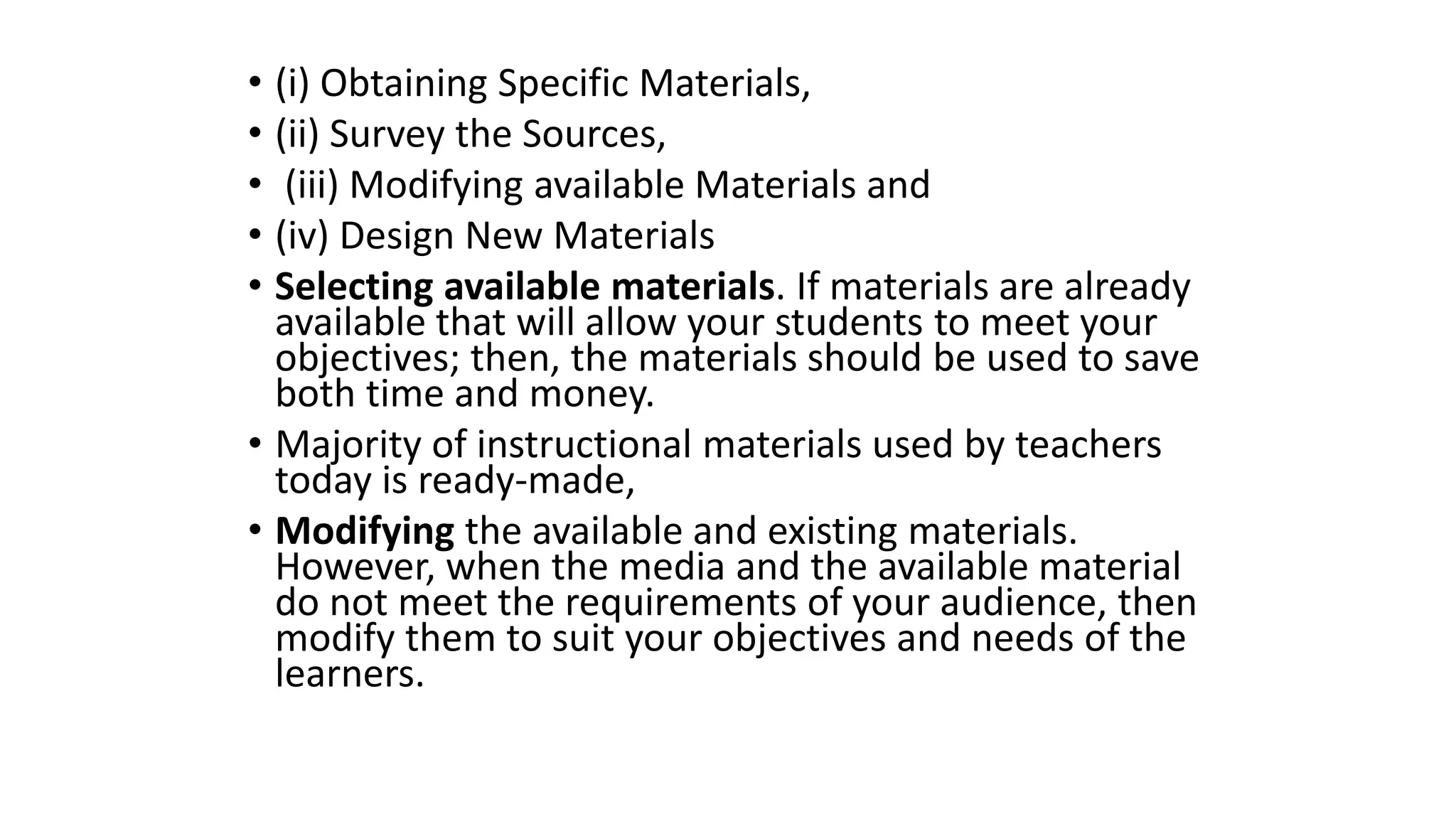 The Assure Model Model Of Learning Model Of Learning Model Of Learning