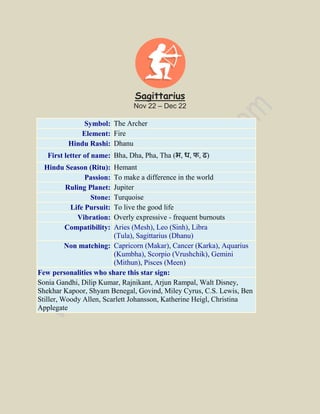 The astrological views on zodiac or rashi | PDF