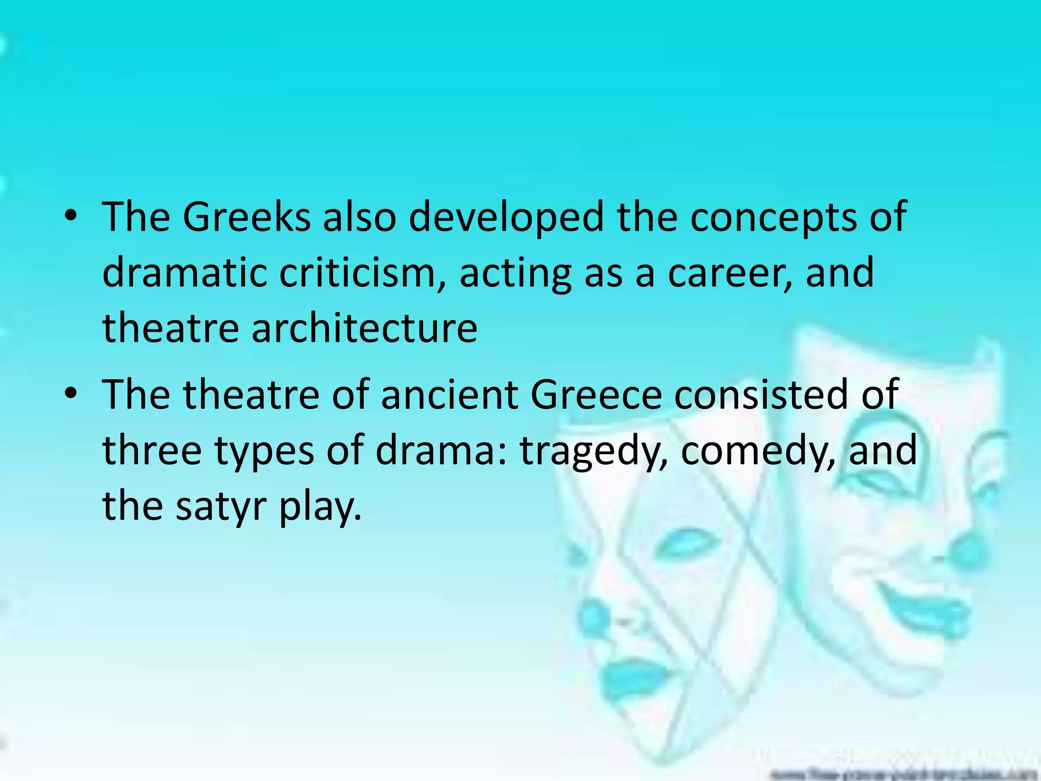Theater Arts | PPTX