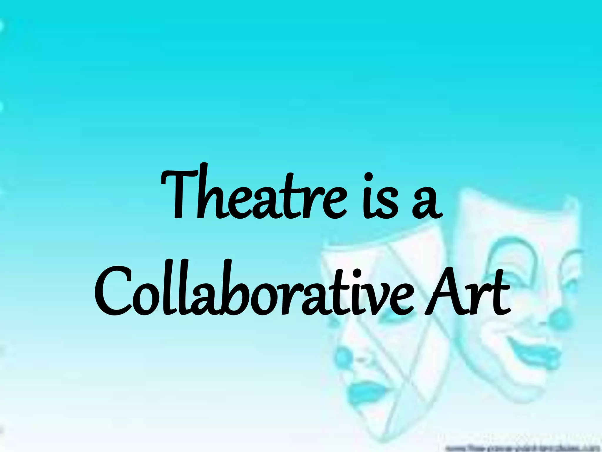 Theater Arts | PPTX