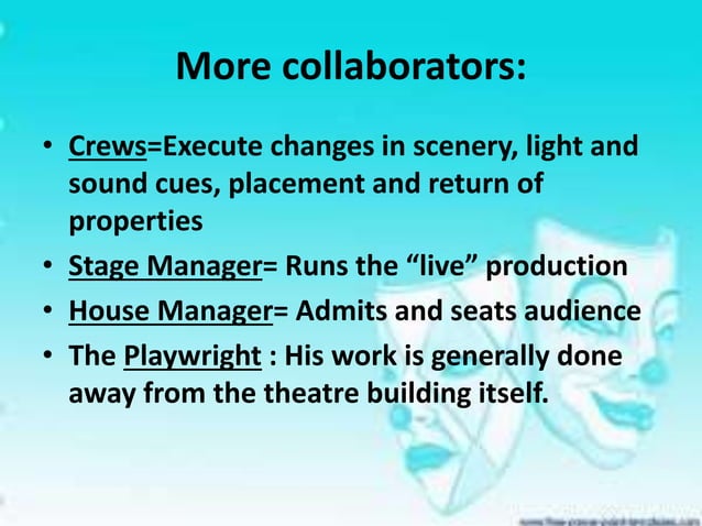 Theater Arts | PPTX | Comedy | Genres