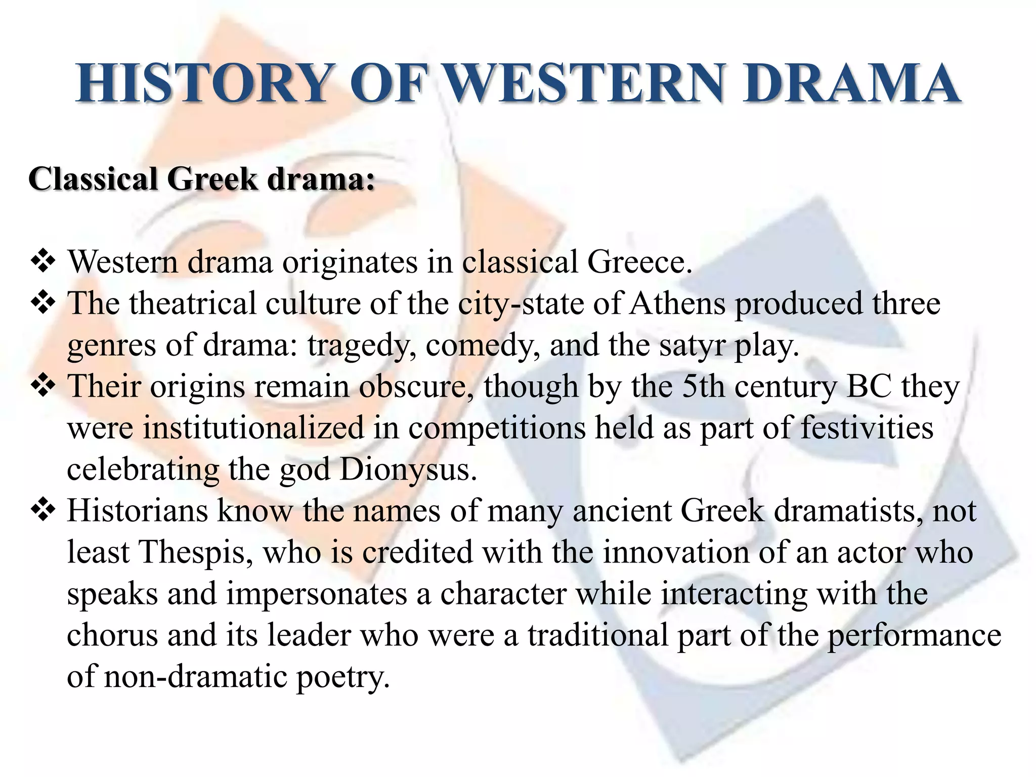 Drama Theater | PPTX
