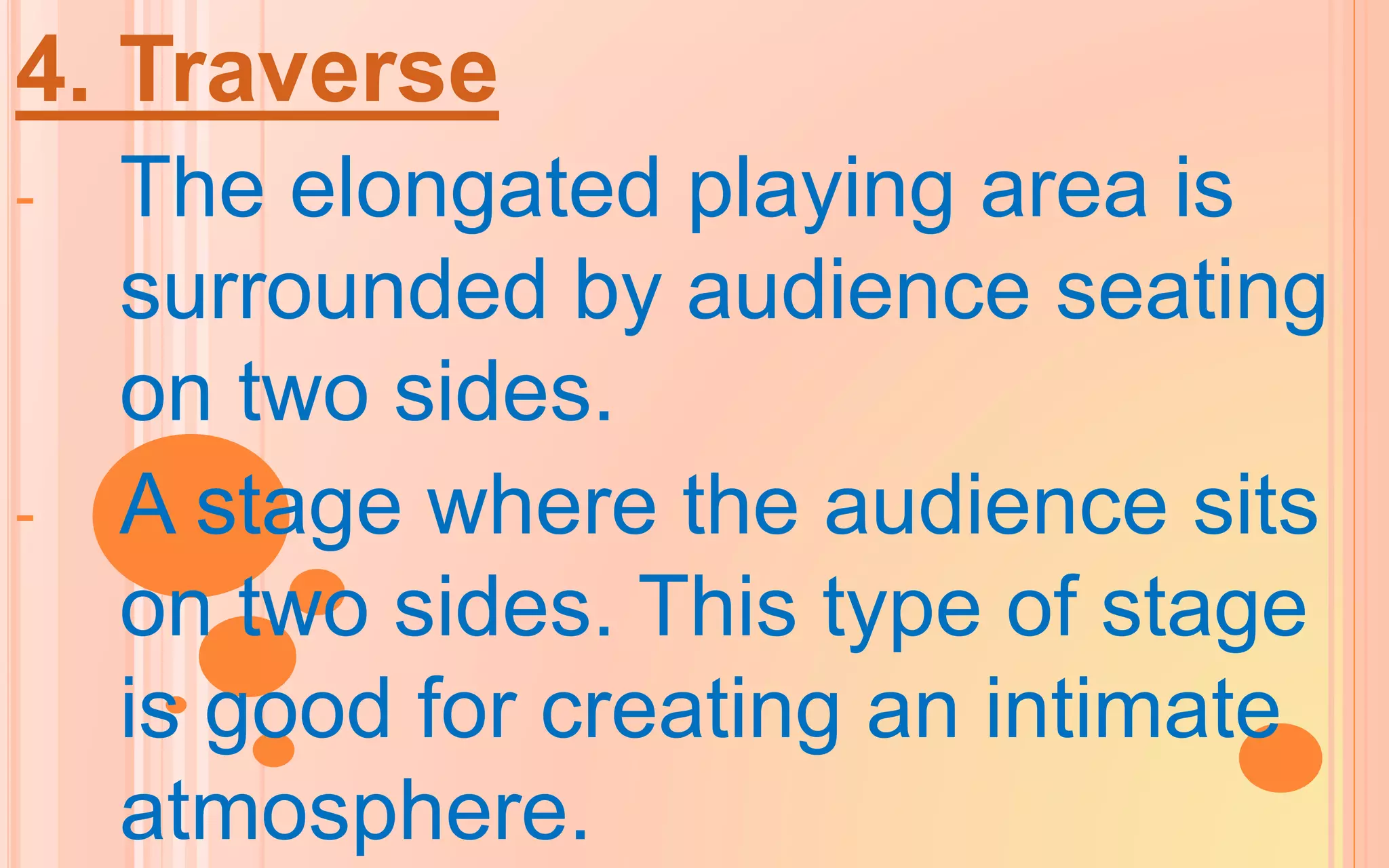 Types and components of a stage | PPTX