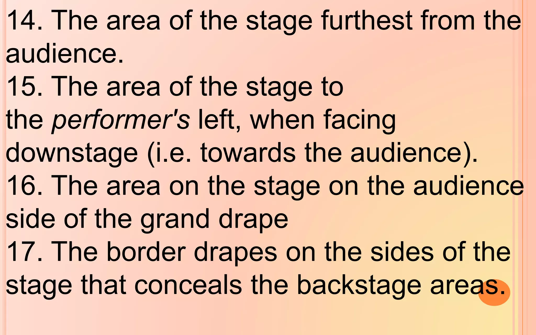 Types and components of a stage | PPTX