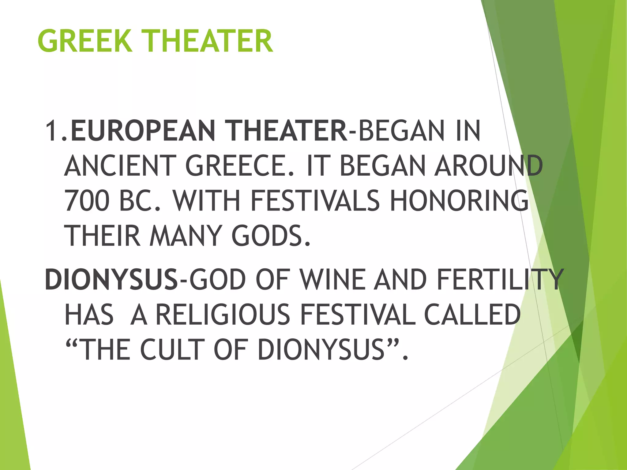 Theater Arts 9 | PPT