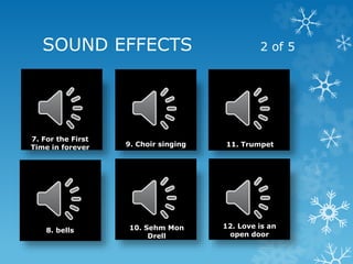 Frozen Sound Effects 9, 2014 | PPTX | Movies | Entertainment