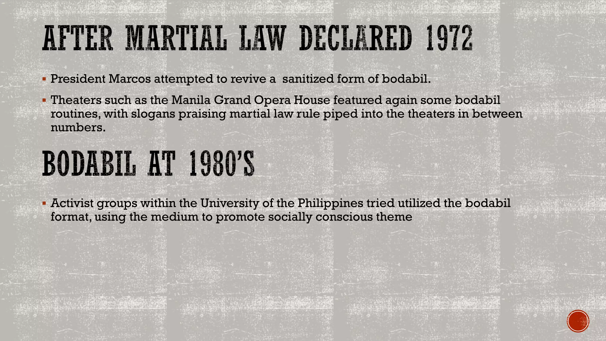Theater in the Philippines during Modern Period | PDF