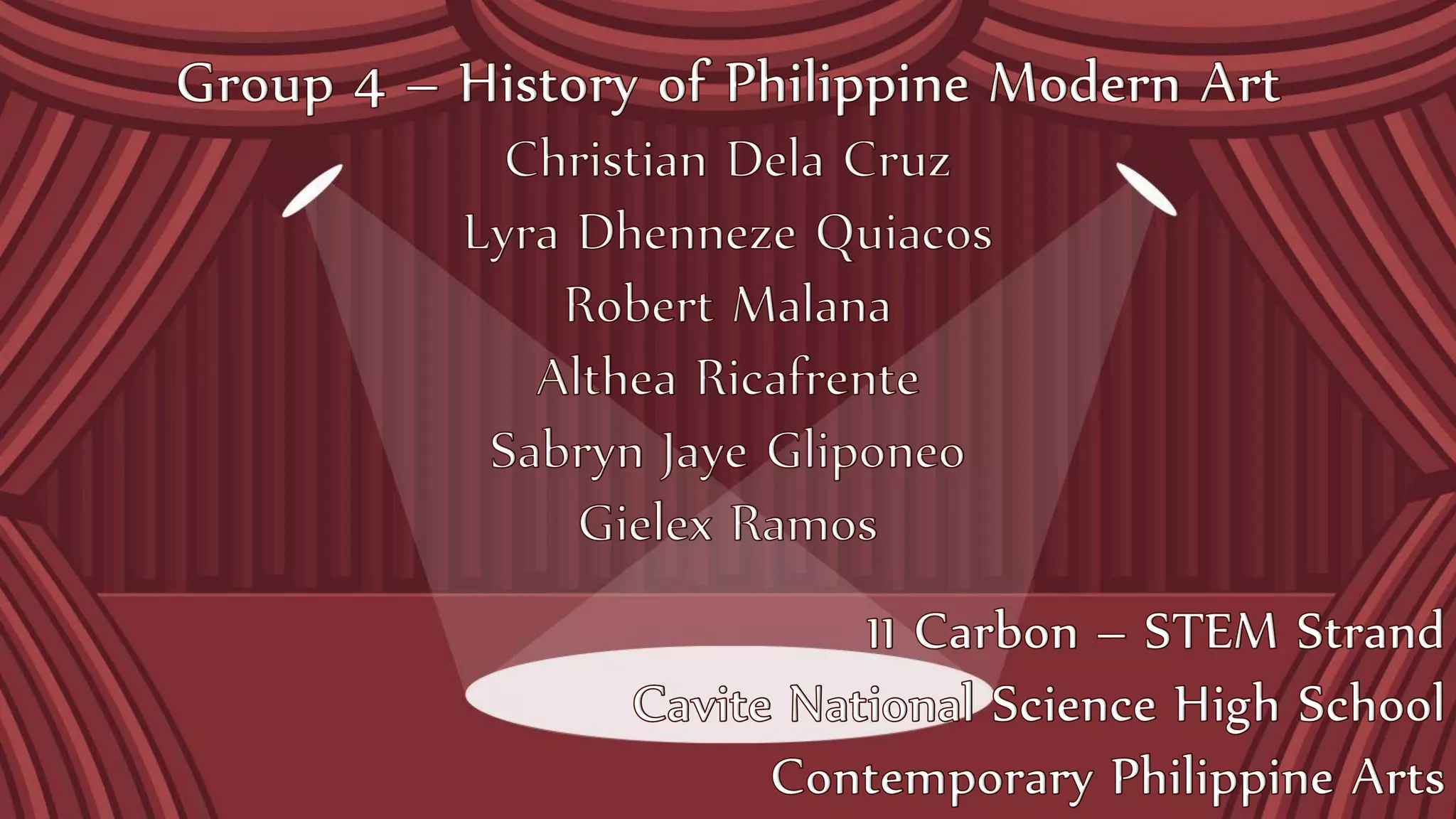 Theater in the Philippines during Modern Period | PDF