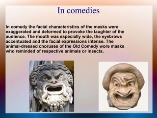 Theatre masks of ancient greece | PPT