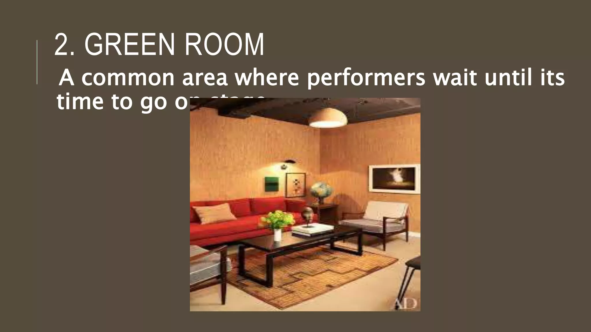 English 9 Theater technical vocabulary (equipment) | PPTX