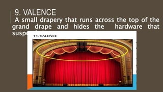 English 9 Theater technical vocabulary (equipment) | PPTX