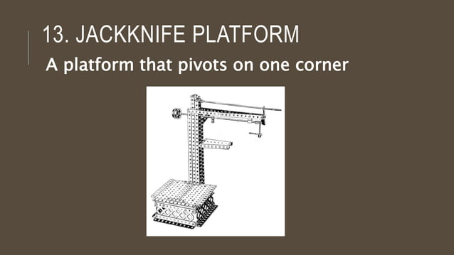 English 9 Theater technical vocabulary (equipment) | PPTX