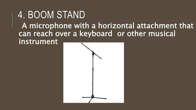 English 9 Theater technical vocabulary (equipment) | PPTX