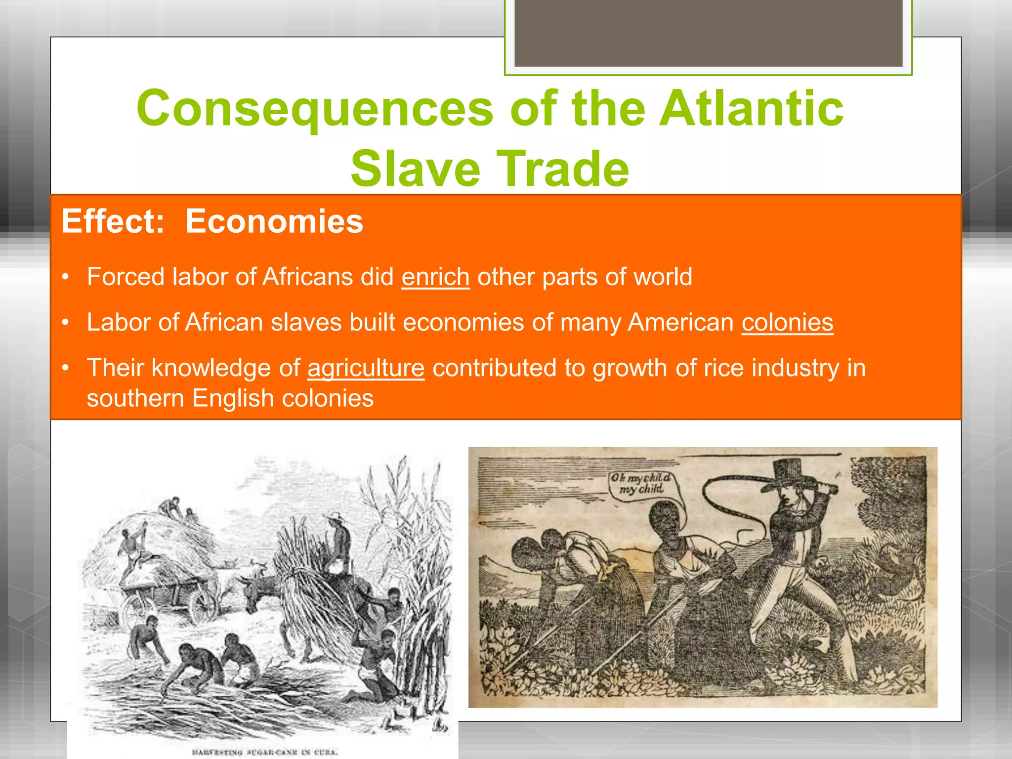 The Atlantic Slave Trade | PPTX