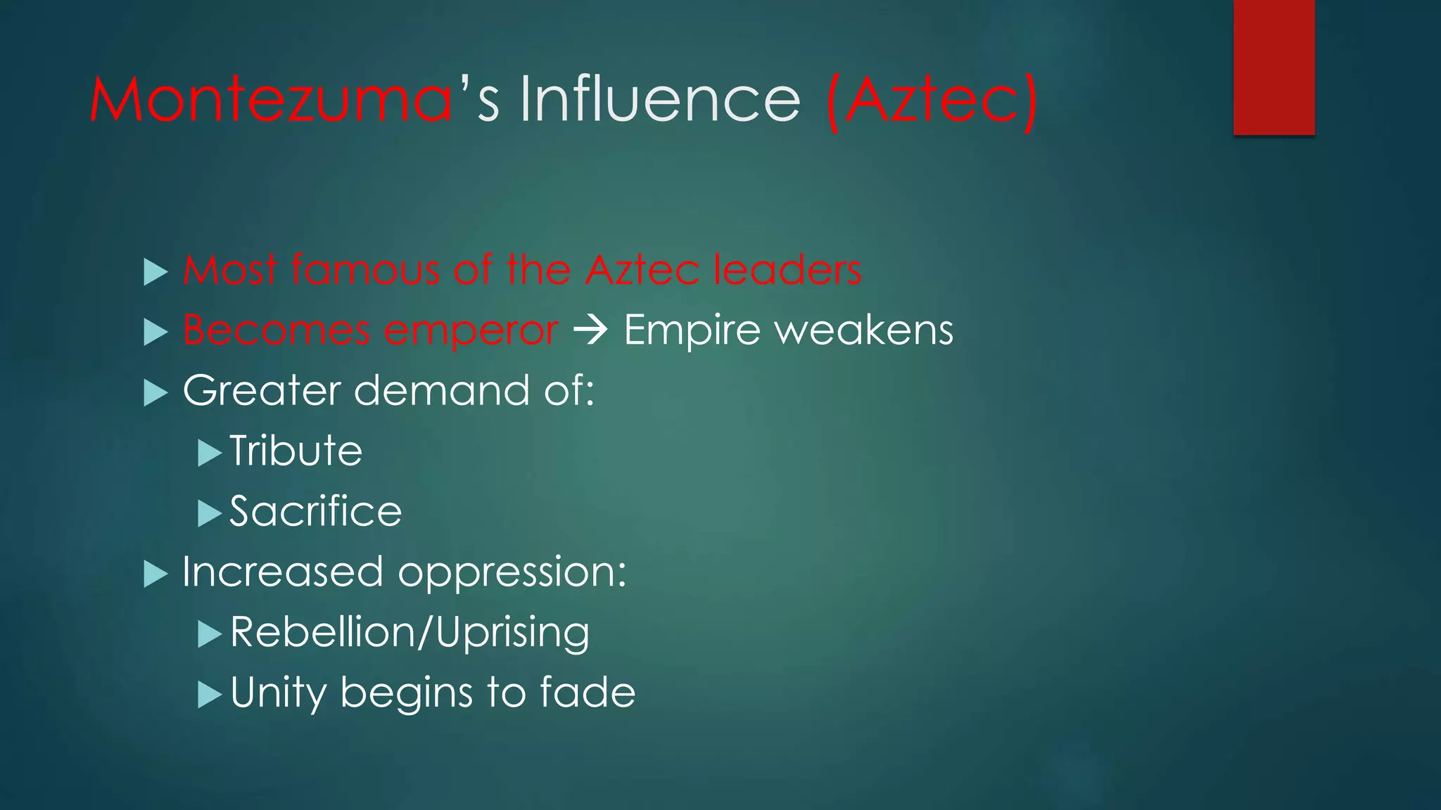 The atlantic world (aztec and inca) | PPT