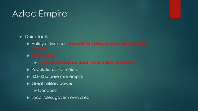 The atlantic world (aztec and inca) | PPT