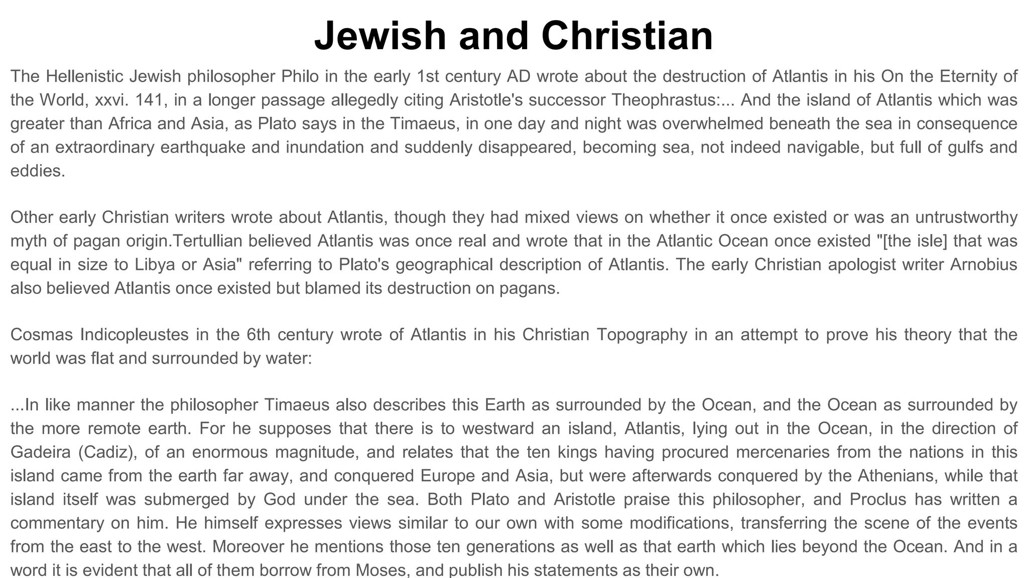 The Atlantis civilization | PPTX