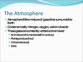 The Atmosphere | PPT