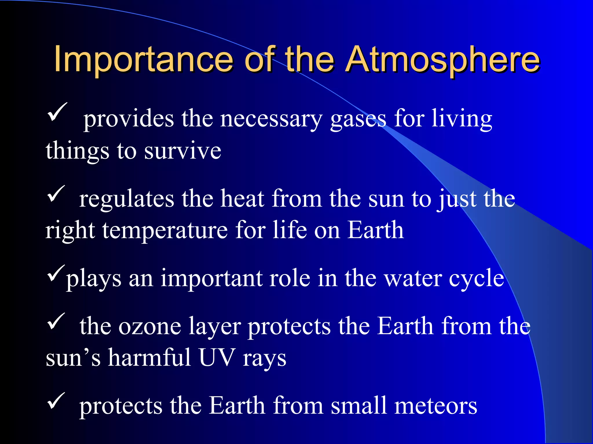 The Atmosphere | PPT