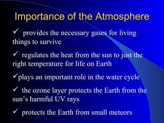 The Atmosphere | PPT