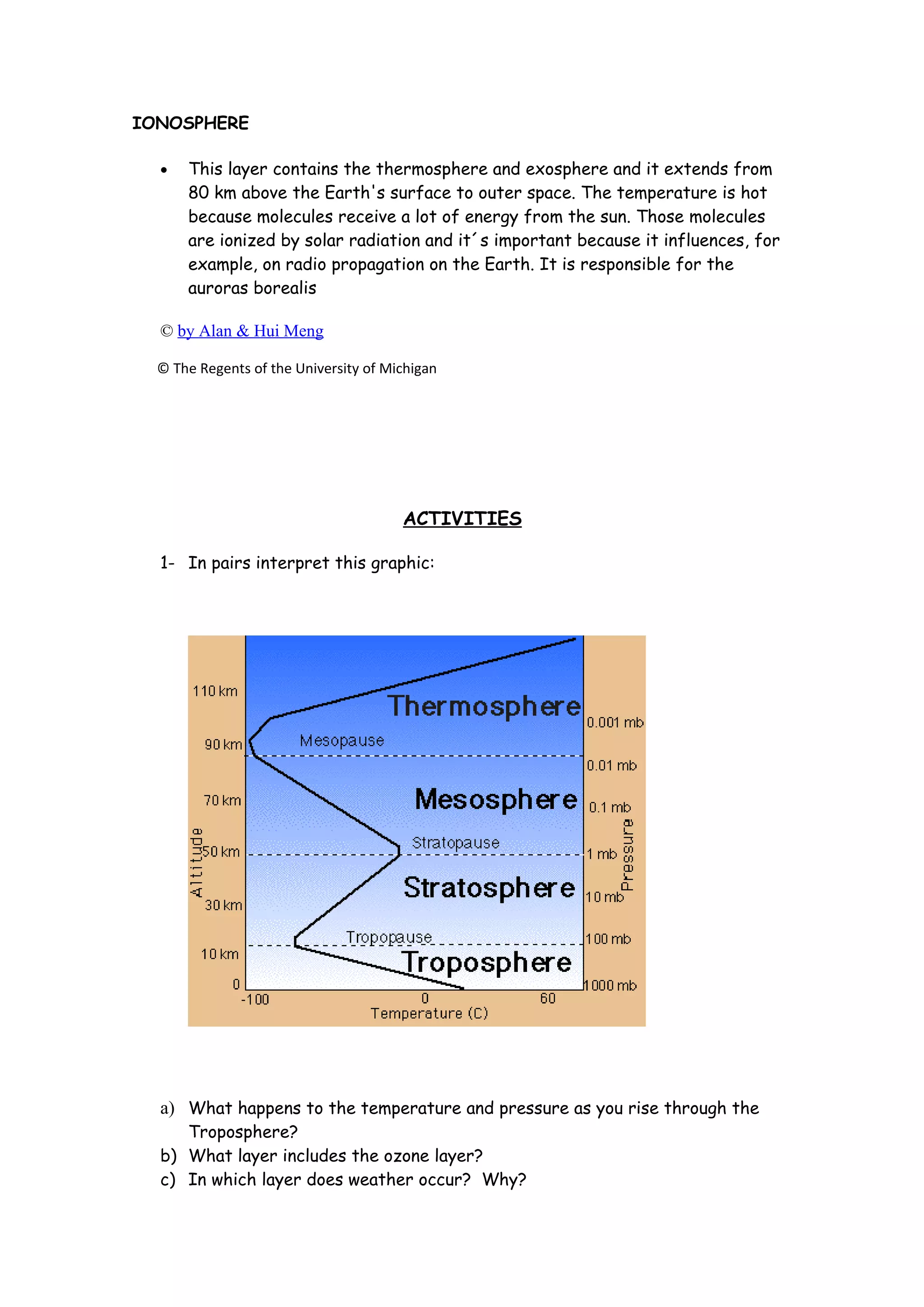 The Atmosphere | PDF