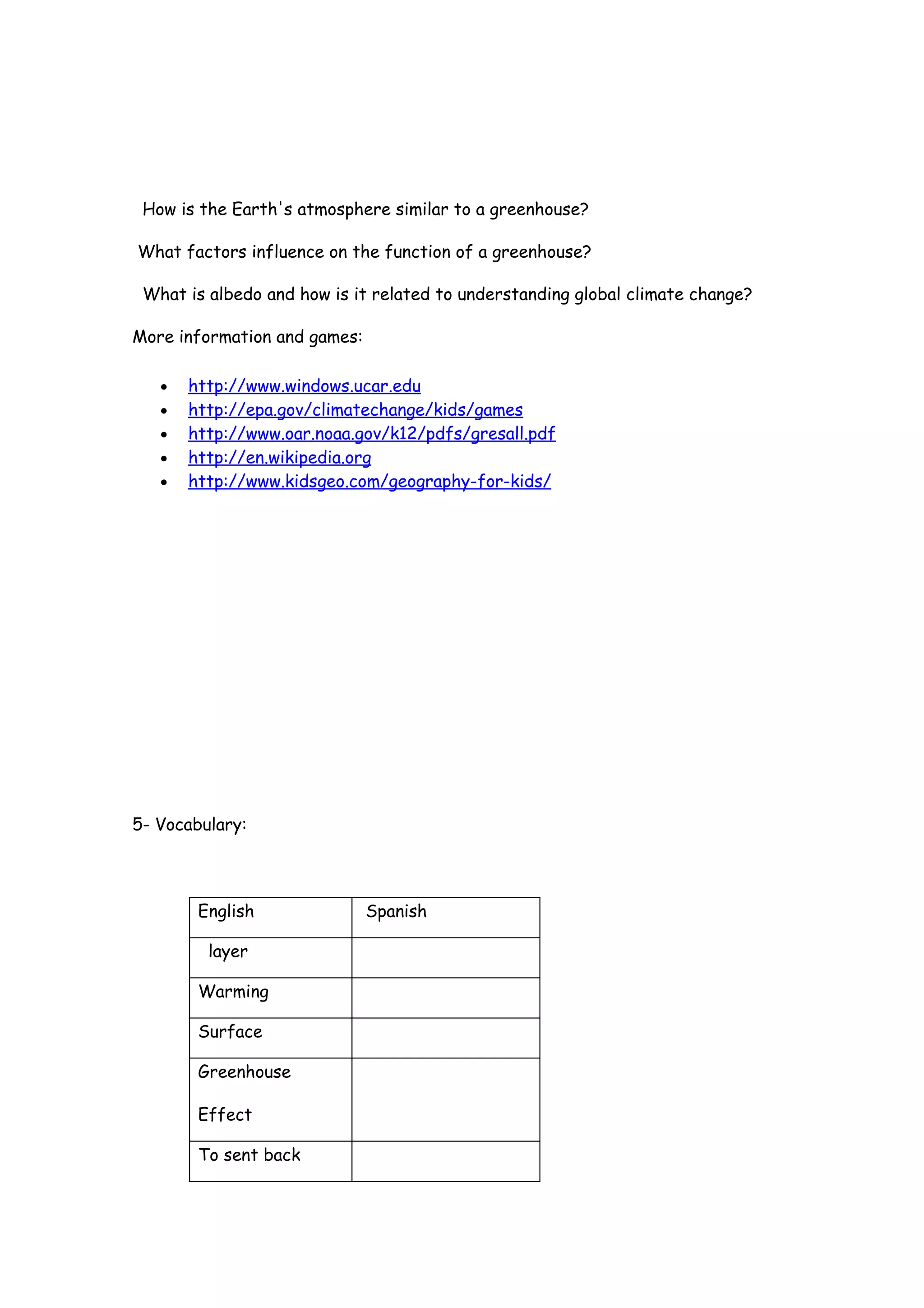 The Atmosphere | DOC