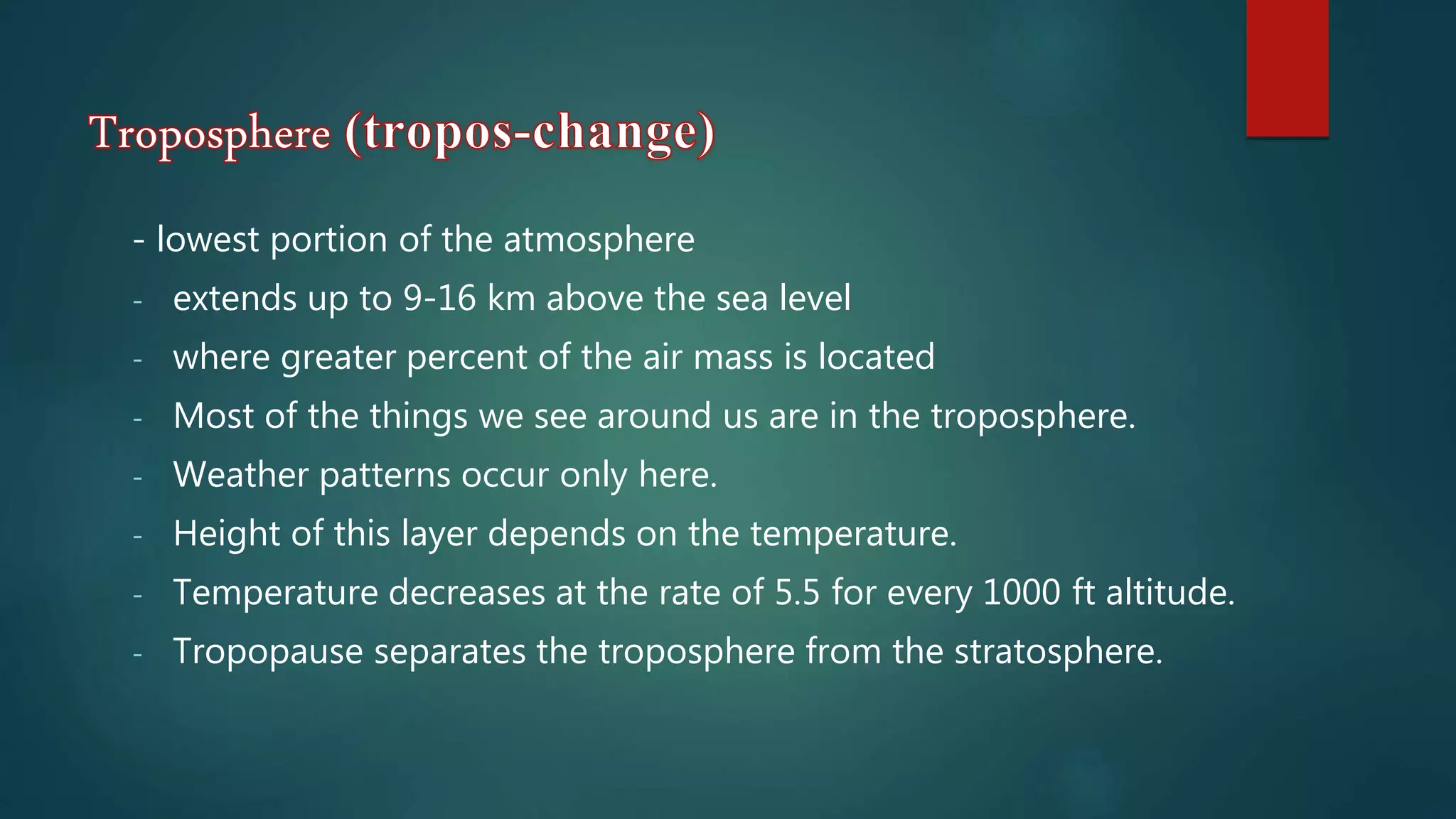 The atmosphere | PPTX | Weather | Science