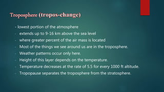 The atmosphere | PPTX